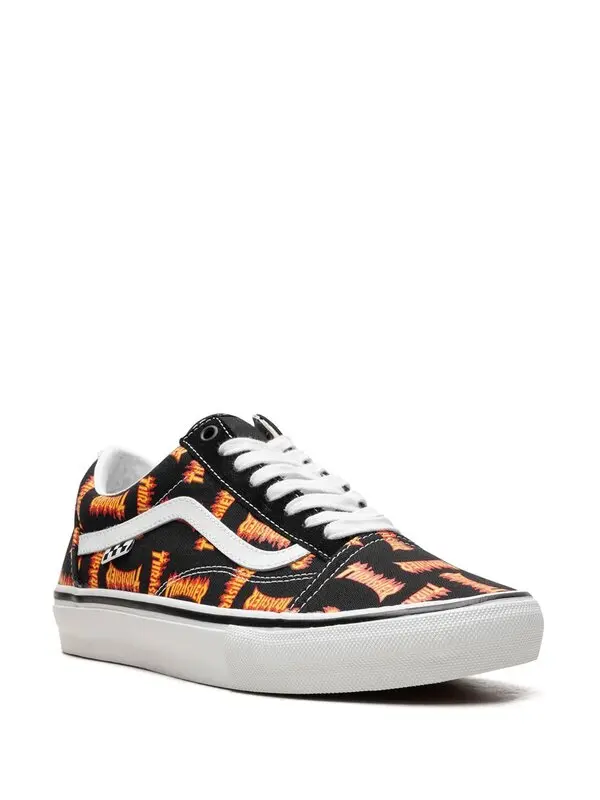 VANS X Thrasher Old Skool Logo Sneakers - Black
