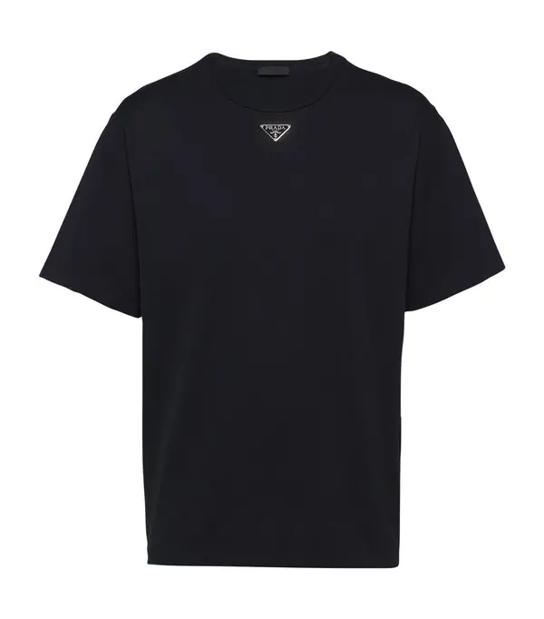 Prada Cotton Triangle T-shirt