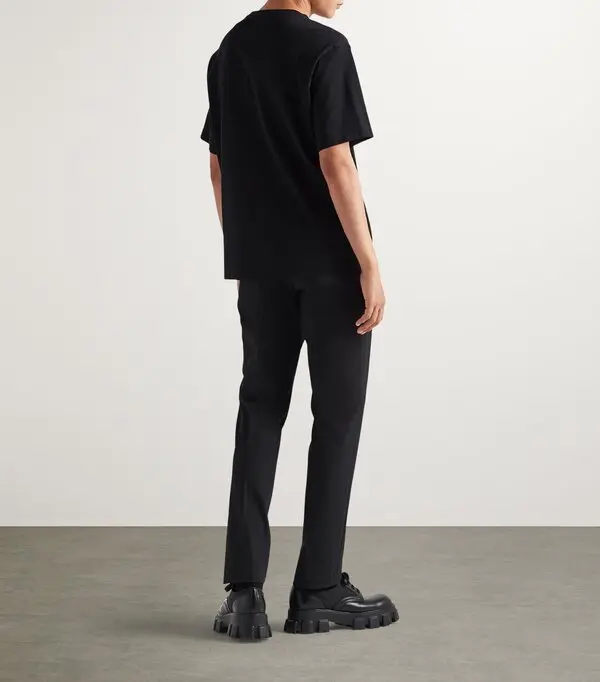 Prada Cotton Triangle T-shirt
