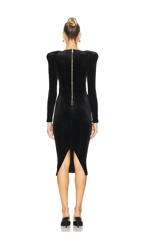 zhivago legacy structured midi dress LEGACY velvet dress