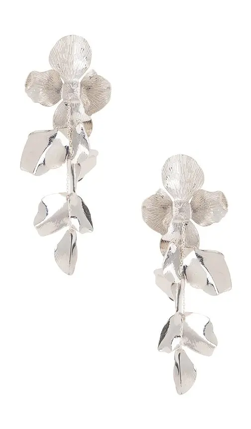 Shashi Ruellia Dangle Earrings - Silver