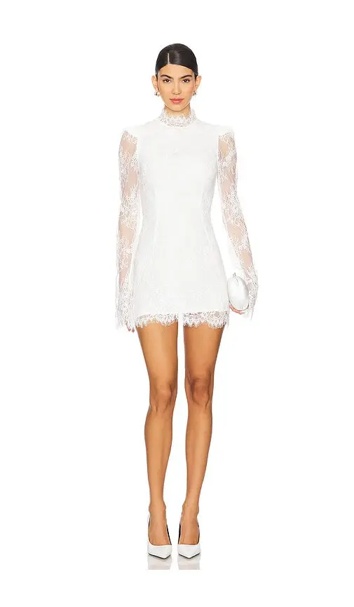STONE COLD FOX X Noosa Mini Dress - White