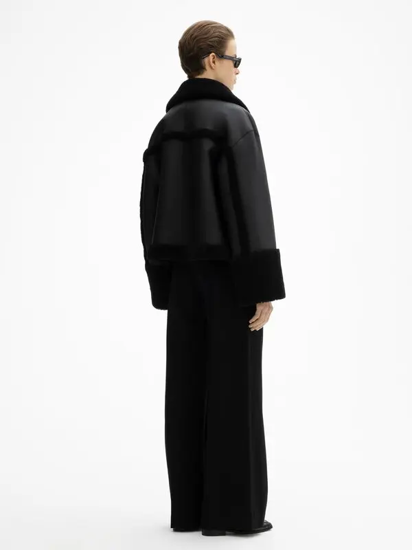 HOUSE OF DAGMAR Short Shearling Jacket