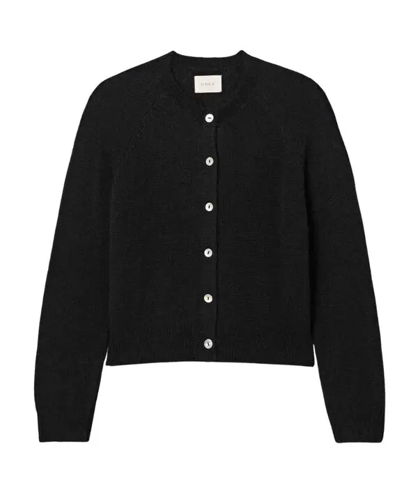 DÔEN Petra Knitted Cardigan - Black