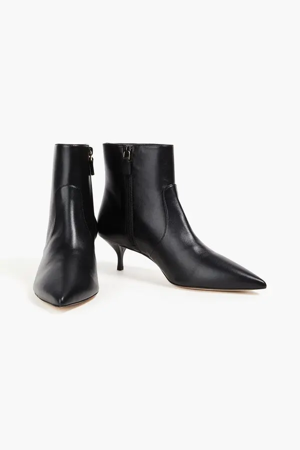 STUART WEITZMAN Mara 50 Leather Ankle Boots