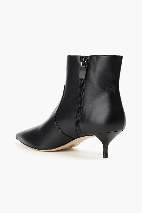 STUART WEITZMAN Mara 50 Leather Ankle Boots