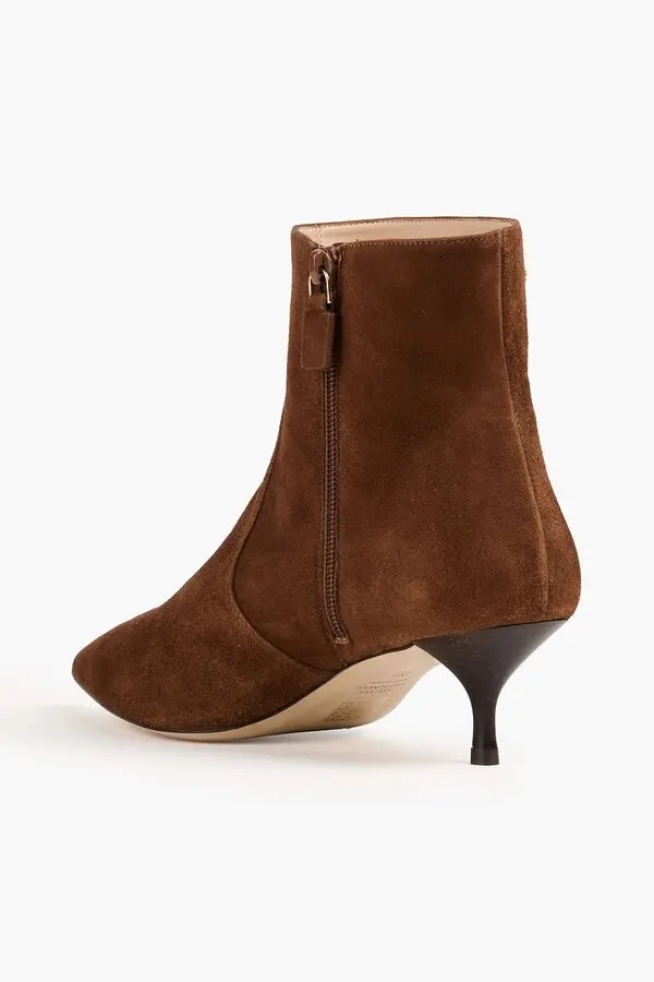 STUART WEITZMAN Mara 50 Suede Ankle Boots
