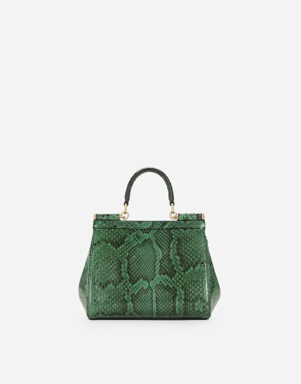 Dolce & Gabbana Medium Sicily Handbag - Green