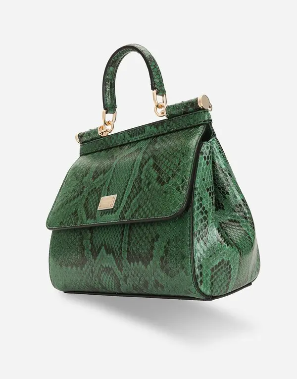 Dolce & Gabbana Medium Sicily Handbag - Green