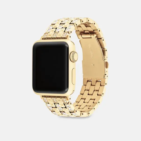 COACH Apple Watch® Strap - Gold