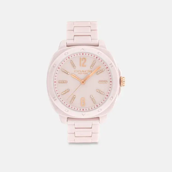 COACH® Kitt 38mm Watch - Blush