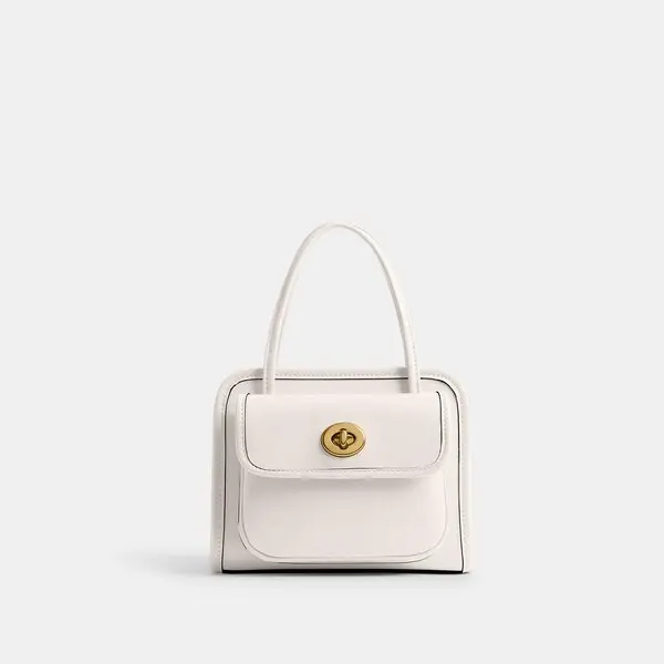 Coach Safari Bag In Brass/Chalk - 40% Off | Editorialist