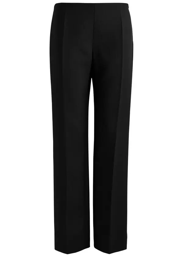 THE ROW Vesco Straight-leg Wool Trousers