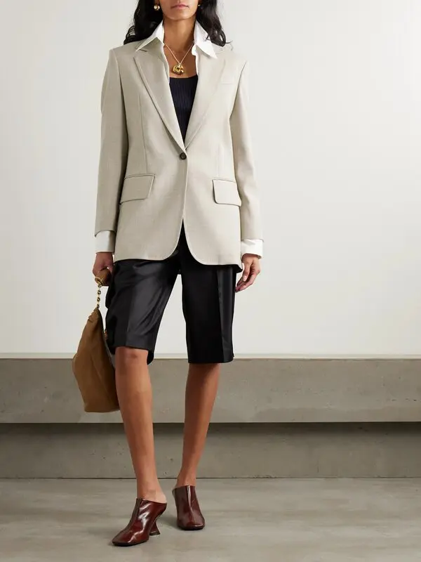 Max Mara Wool Blazer - Brown