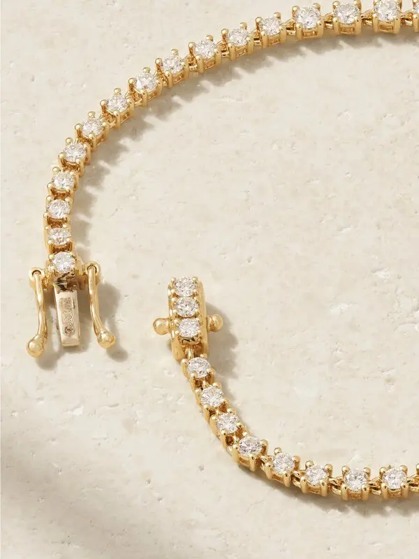 ANITA KO Rope 18-karat Diamond Bracelet
