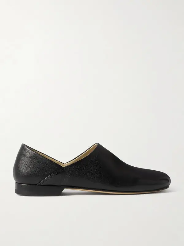 LEMAIRE Full-grain Leather Loafers