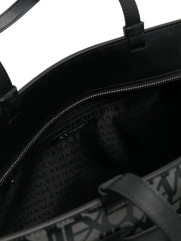 Armani Exchange Logo-print Tote Bag