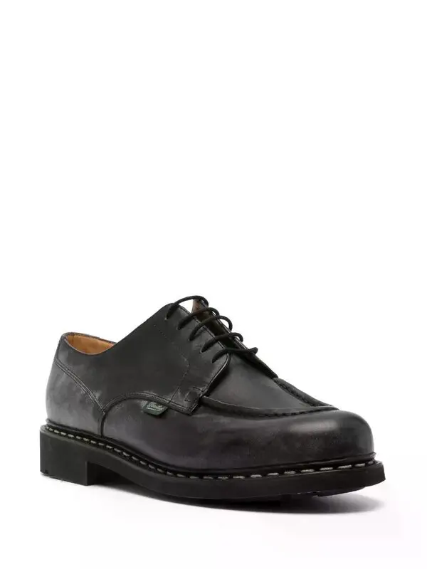 Paraboot Leather Derby Shoes - Black