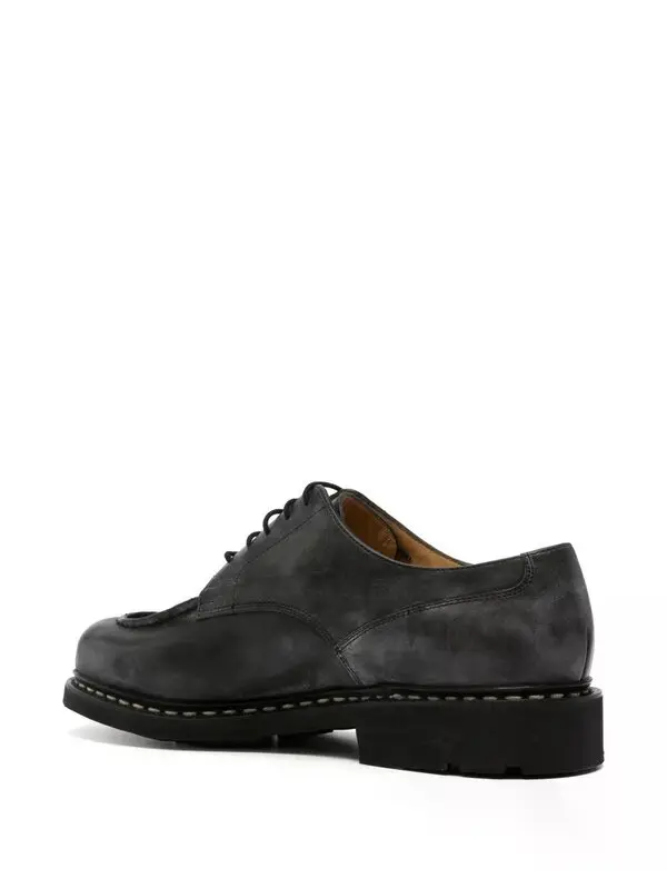 Paraboot Leather Derby Shoes - Black
