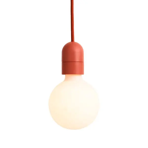 HAY Common Pendant Light Cord Set - Rusty Red