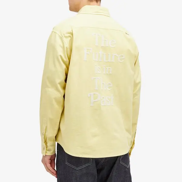 Human Made Stitch Work Shirt - Beige | Editorialist