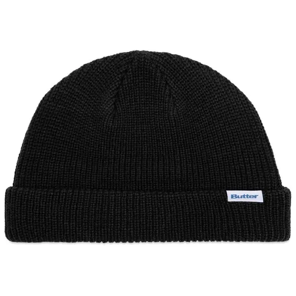 BUTTER GOODS Wharfie Beanie - Black