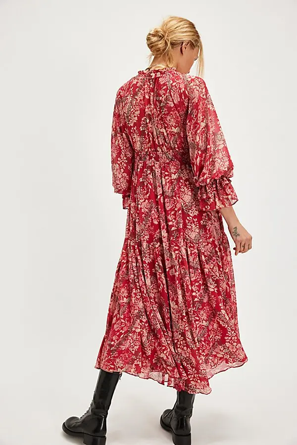 satin long sleeves dress Ladivine 7482C - Long Satin Sheath Dress