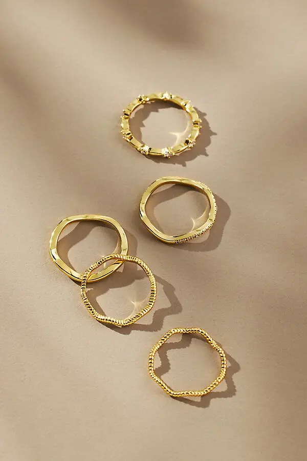 UNCOMMON JAMES Vintage Layered Rings