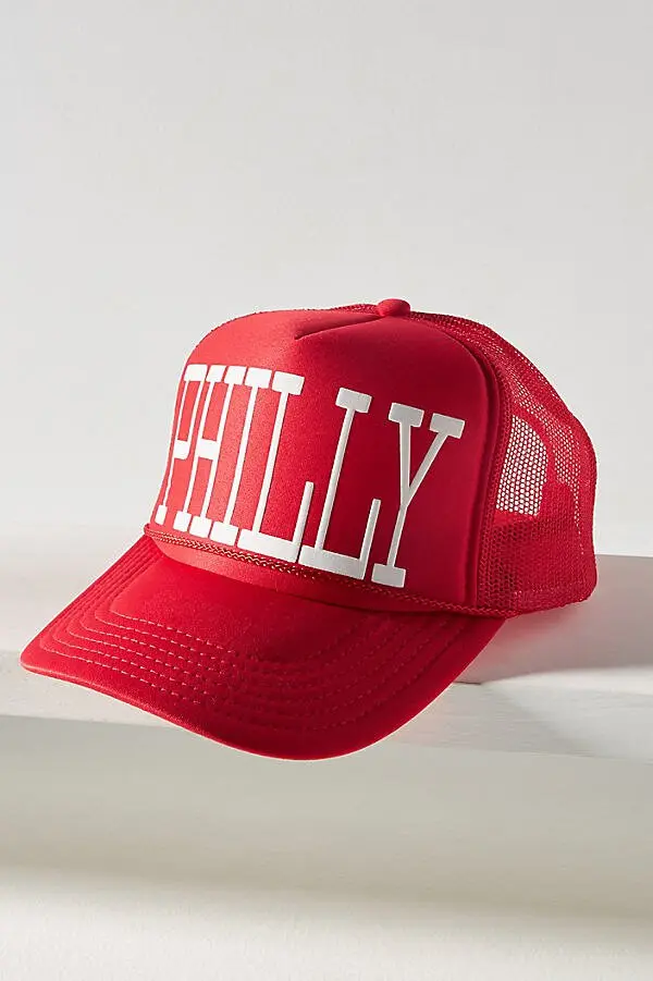ASCOT + HART Philly Trucker Hat - Red