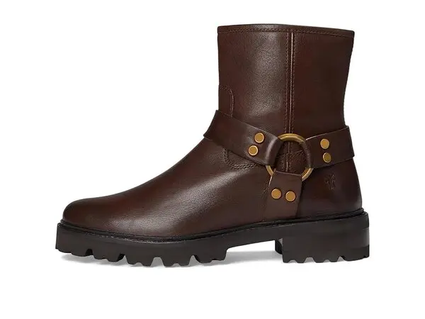 THE FRYE COMPANY Olivia Harness Short Boots - Brown