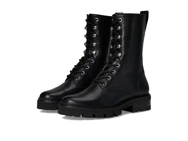 THE FRYE COMPANY Olivia Combat Boot - Black