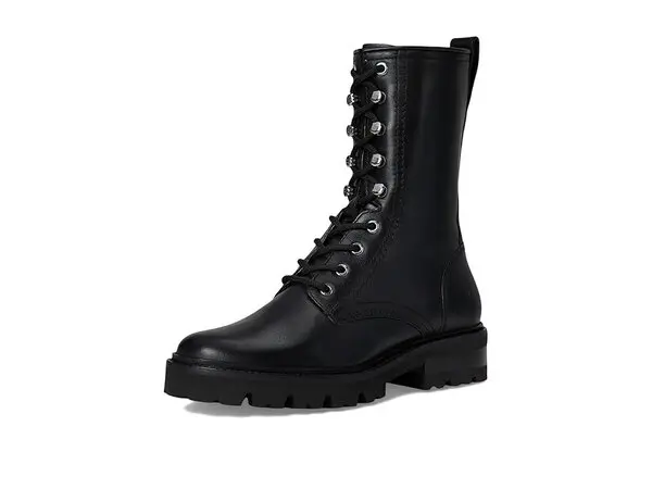 THE FRYE COMPANY Olivia Combat Boot - Black