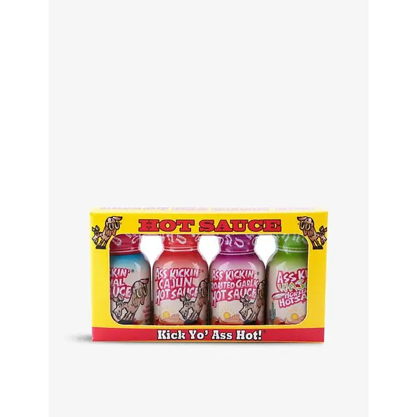 ASS KICKIN Travel-size Hot Sauce Pack Of Four - One-color