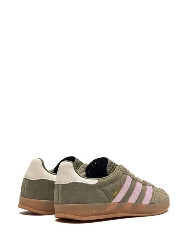 Adidas Gazelle Indoor Focus Olive Sneakers - Green