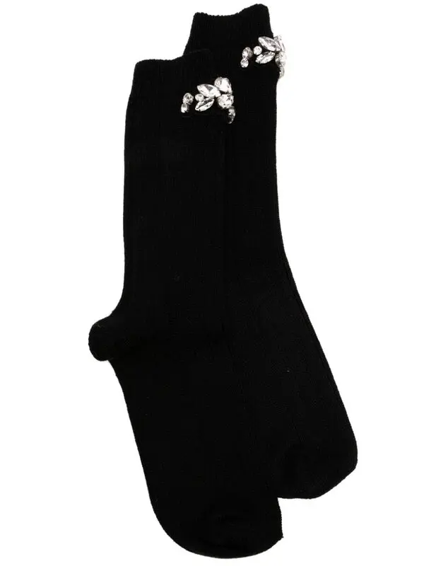 Simone Rocha Embellished Socks