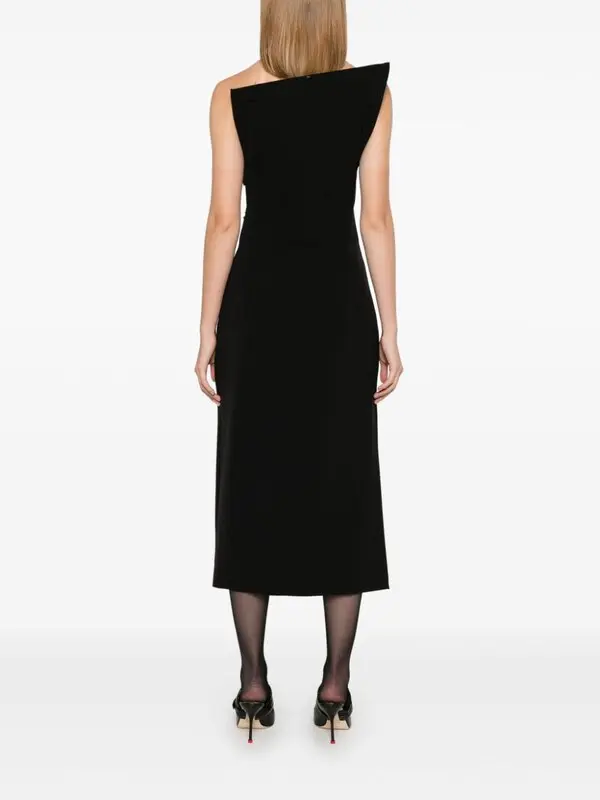 Sportmax Asymmetric Midi Dress
