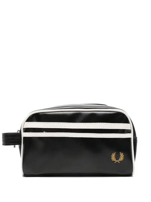 Fred Perry Laurel Wreath Wash Bag - Black