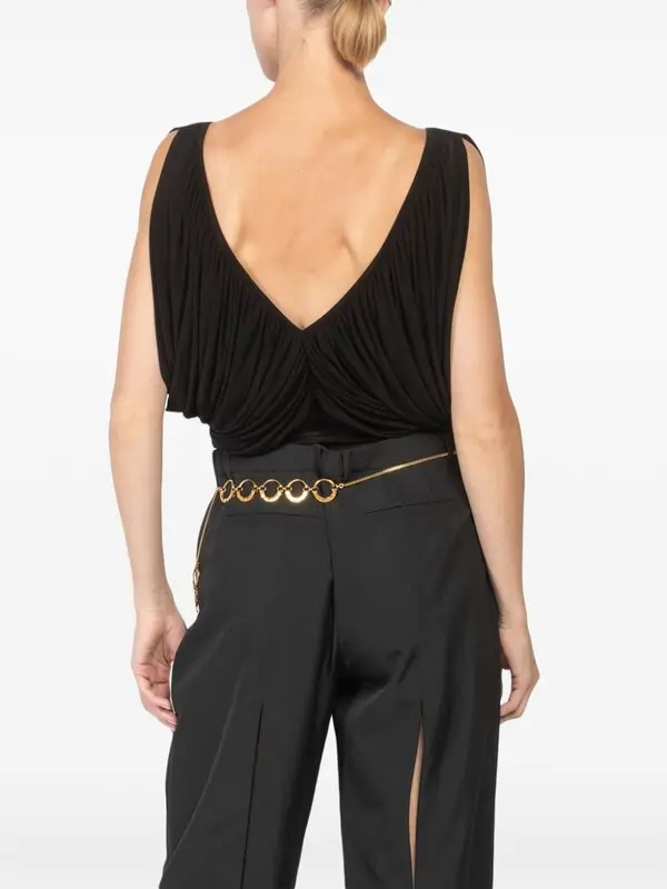 Magda Butrym V-neck Ruched Body