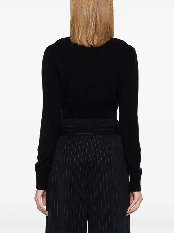 Max Mara Cropped Wool-cashmere Sweater