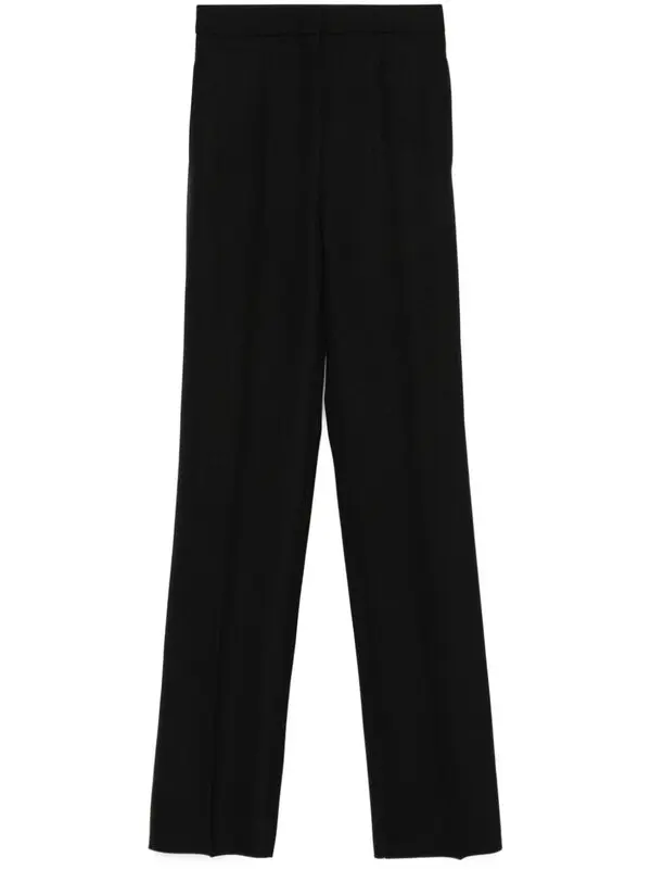 Max Mara Virgin Wool Trousers - Black