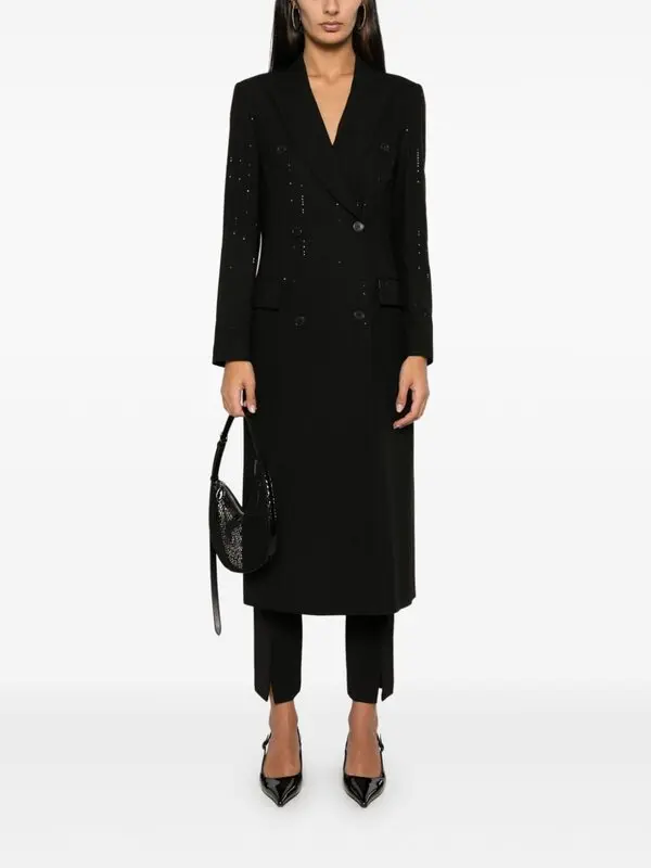 TWINSET Sequined Mid-length Coat