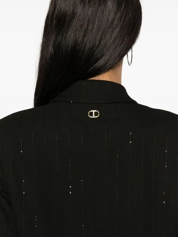 TWINSET Sequined Mid-length Coat