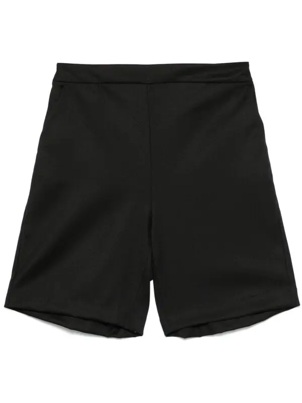 Ermanno Scervino High-waisted Wool-blend Shorts