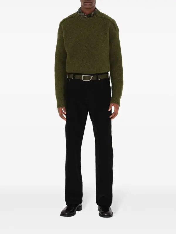 Burberry Leather Shield Belt
