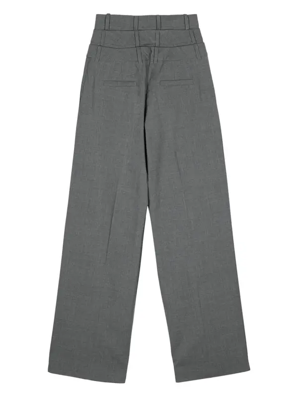 Viktor & Rolf Multi-layered Trousers - Grey