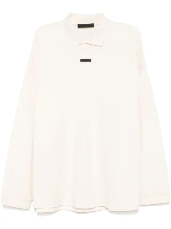 Fear Of God Piqué Polo Shirt - Neutrals
