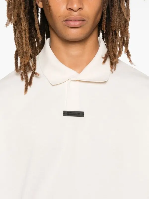 Fear Of God Piqué Polo Shirt - Neutrals