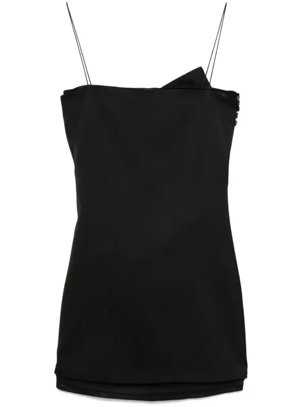 Jacquemus La Robe Elica Mini Dress - Black