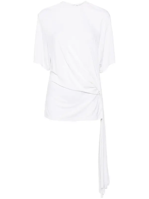 Christopher Esber Side Cowl Drape Tee