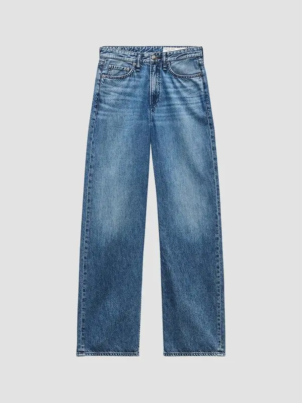 Rag & Bone Logan High-rise Wide-leg Jeans